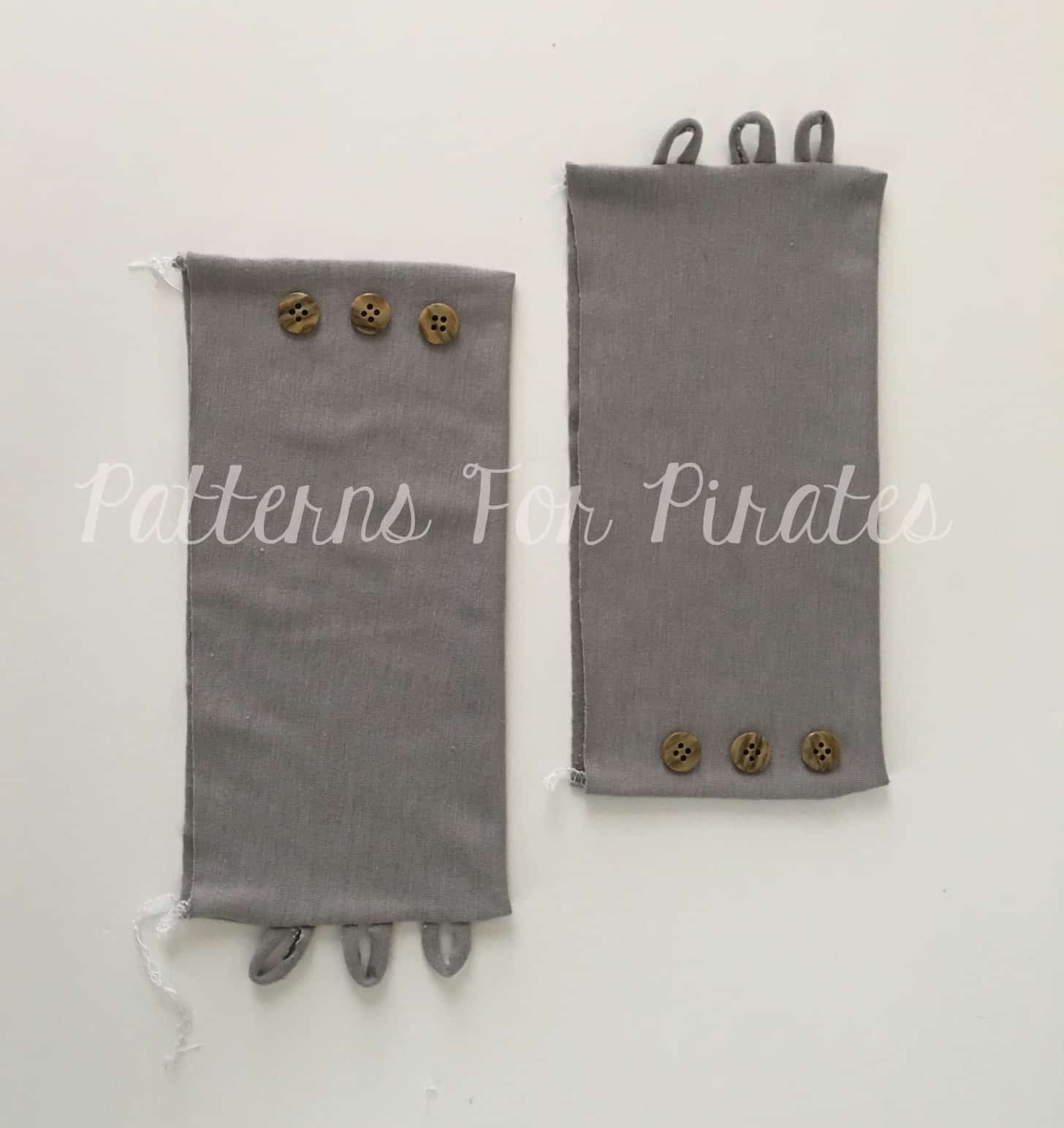 Button Cuff Hack! - Patterns for Pirates