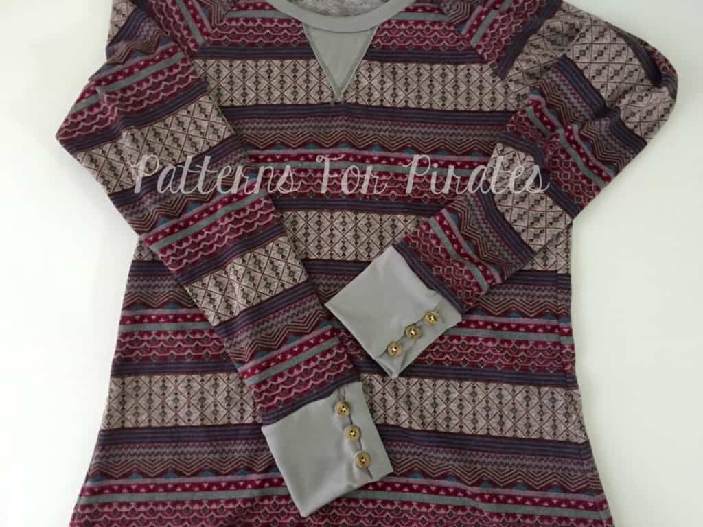 Button Cuff Hack! - Patterns for Pirates