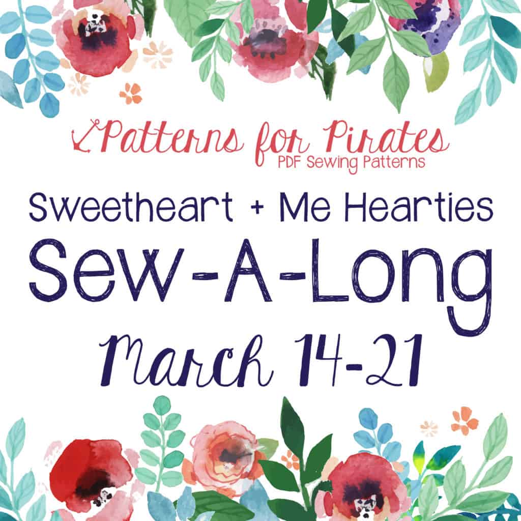 Sweetheart + Me Hearties SAL: Get Ready! - Patterns for Pirates