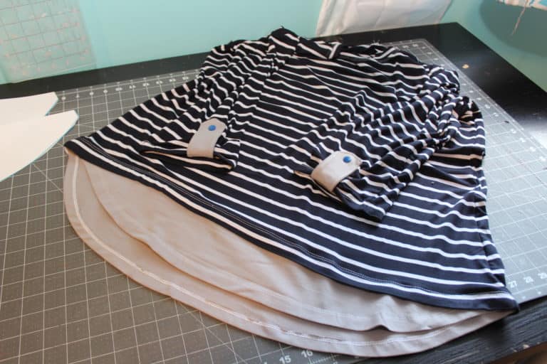 How to Sew a Faux Layered Look using Just One Pattern - Patterns for ...