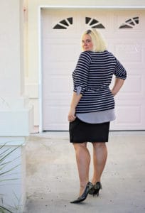How to Sew a Faux Layered Look using Just One Pattern - Patterns for ...