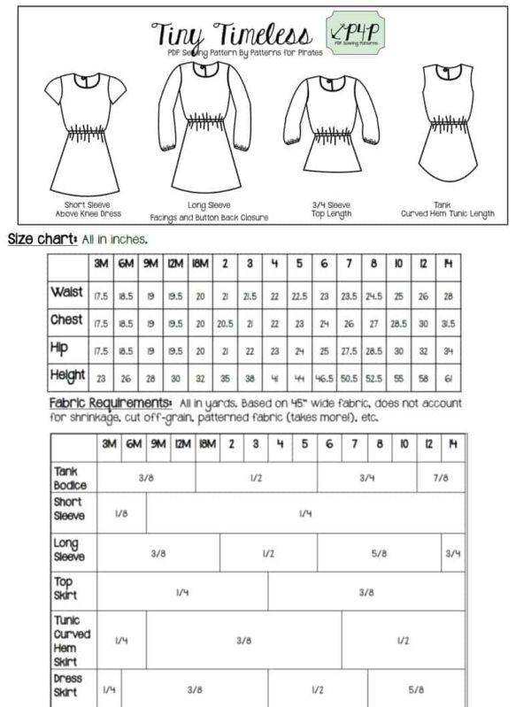 Tiny Timeless - Patterns for Pirates