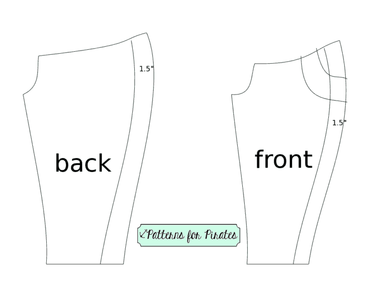 Easy Bear Jogger Hacks - Patterns for Pirates