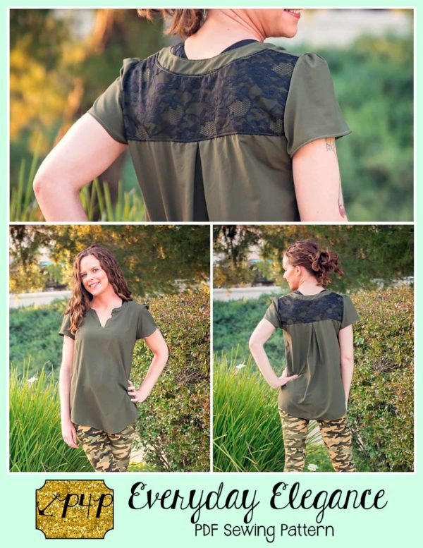 Everyday Elegance Top - Patterns for Pirates