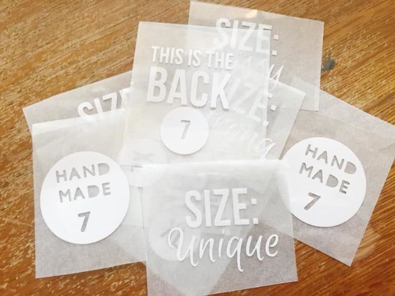 2017 Holiday Freebies :: Size Tags - Patterns for Pirates