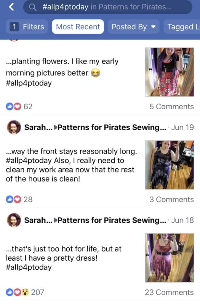 All P4P today winners - Patterns for Pirates