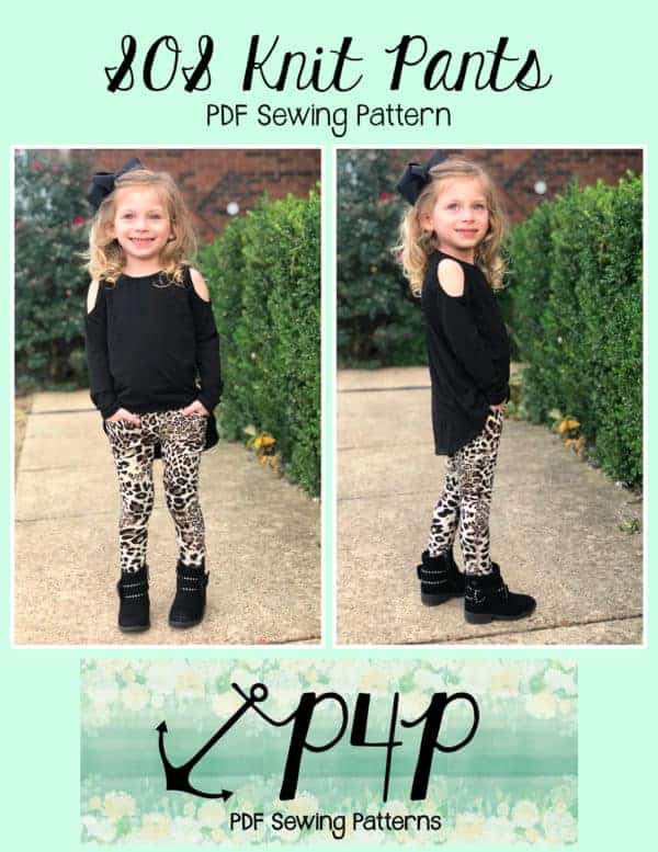 SOS Knit Pants- Youth - Patterns for Pirates