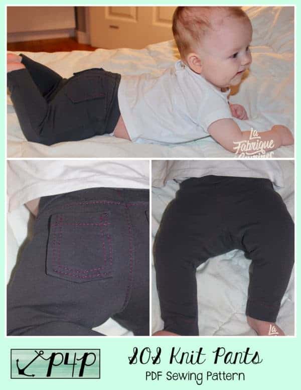 SOS Knit Pants- Youth - Patterns for Pirates