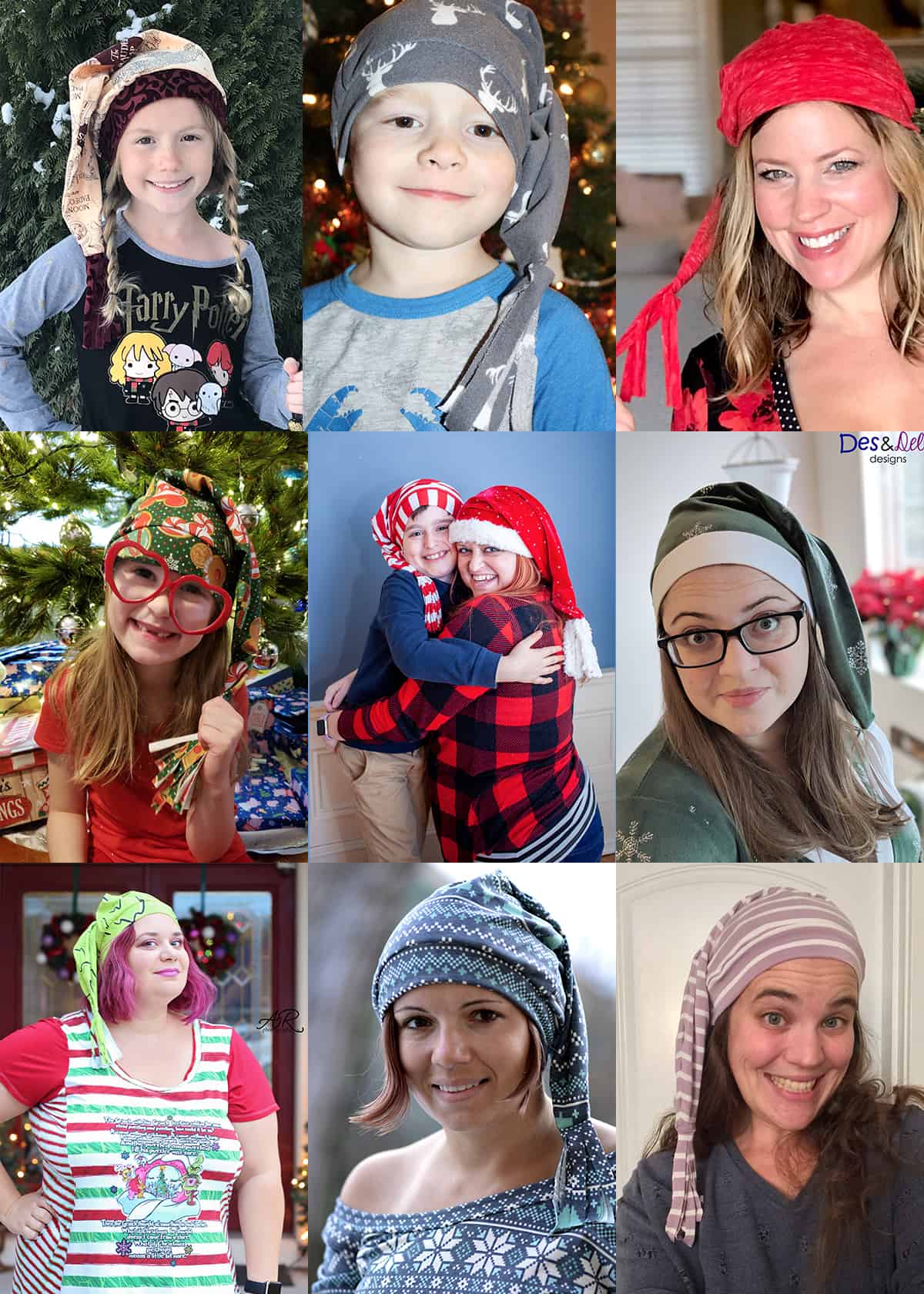 2018 Holiday Freebies :: Pirate Stocking Cap - Patterns for Pirates