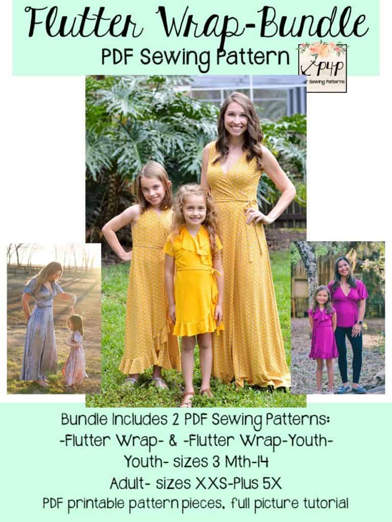Flutter Wrap- Bundle - Patterns for Pirates