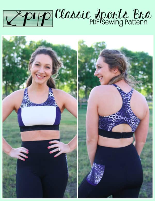 Classic Sports Bra - Patterns for Pirates