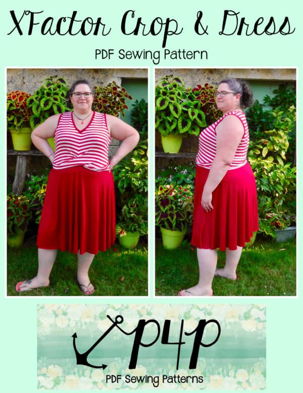 X Factor Crop & Dress - Patterns for Pirates