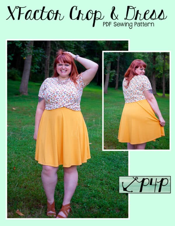 X Factor Crop & Dress - Patterns for Pirates