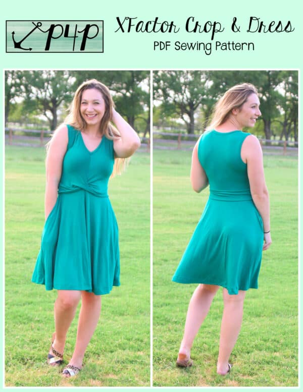 X Factor Crop & Dress - Patterns for Pirates