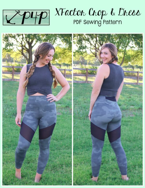 X Factor Crop & Dress - Patterns for Pirates