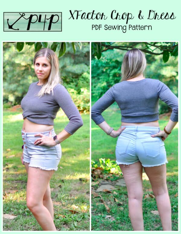 X Factor Crop & Dress - Patterns for Pirates