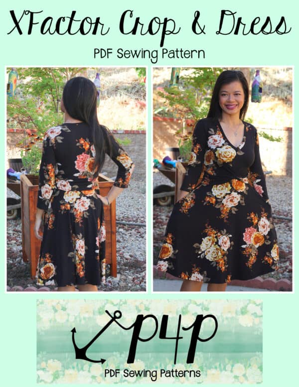 X Factor Crop & Dress - Patterns for Pirates