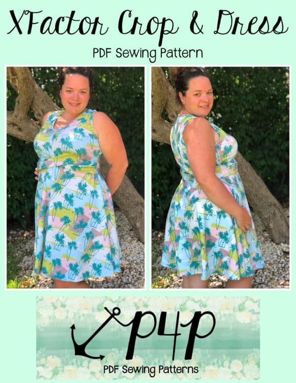 X Factor Crop & Dress - Patterns for Pirates