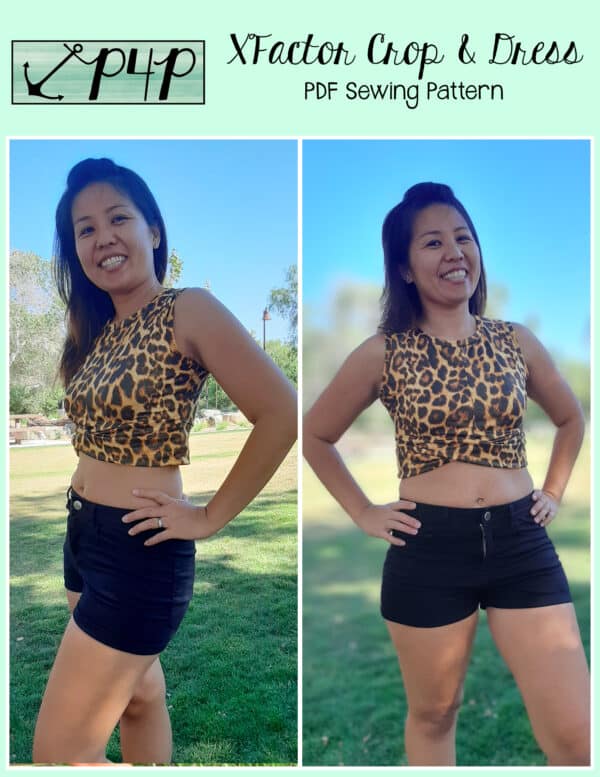 X Factor Crop & Dress - Patterns for Pirates