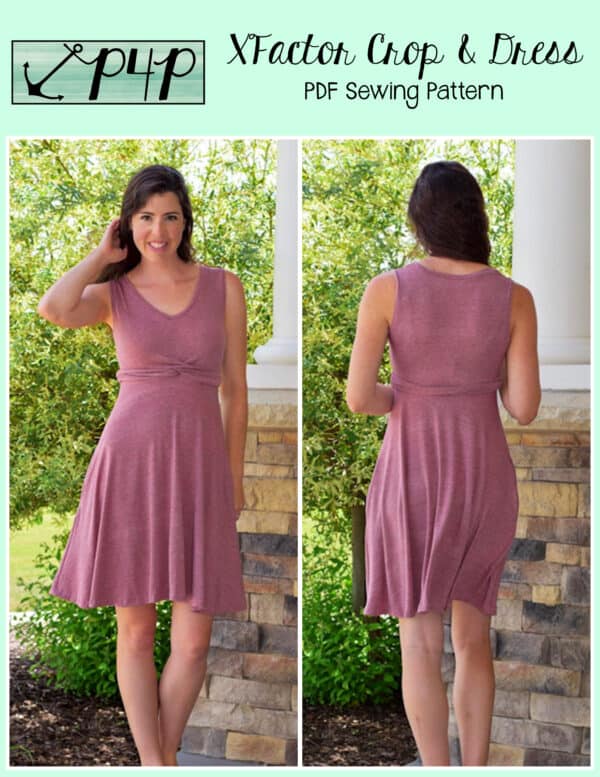 X Factor Crop & Dress - Patterns for Pirates