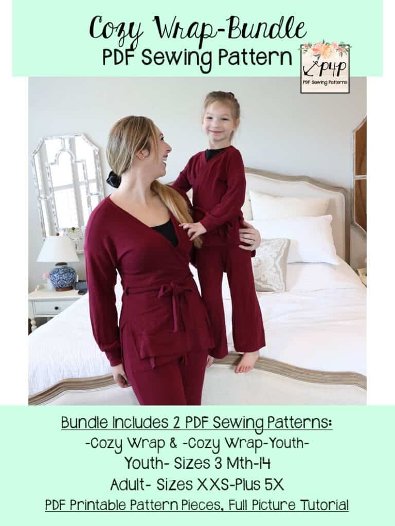 Cozy Wrap- Bundle - Patterns for Pirates