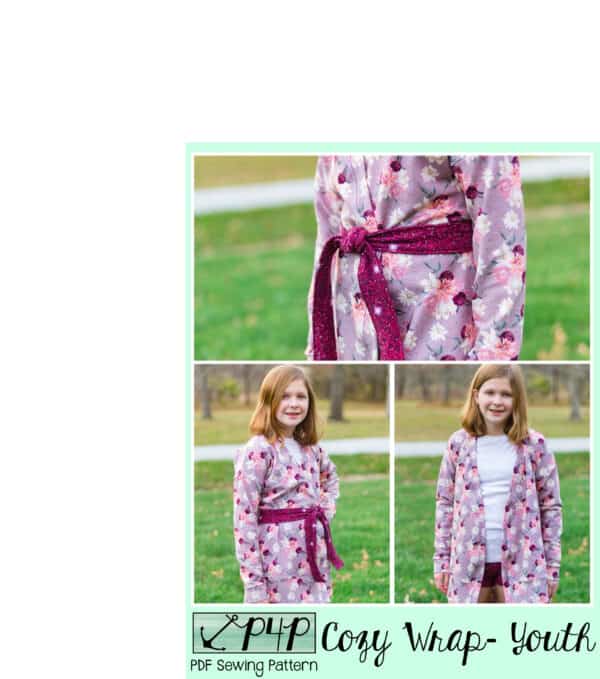 Cozy Wrap- Youth - Patterns for Pirates