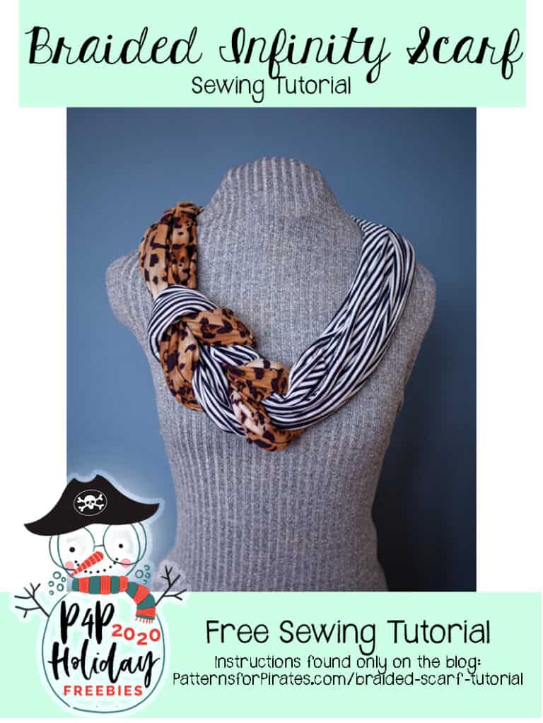 Free Braided Infinity Scarf - Patterns for Pirates