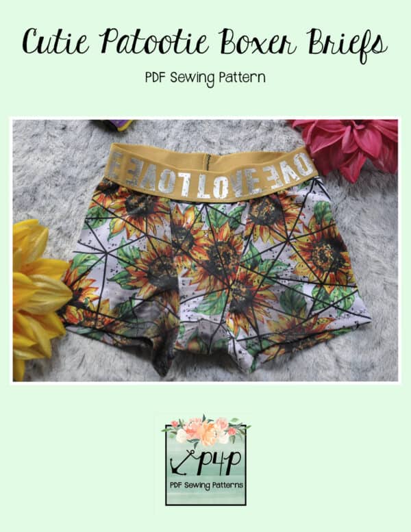 Cutie Patootie Boxer Briefs - Patterns for Pirates
