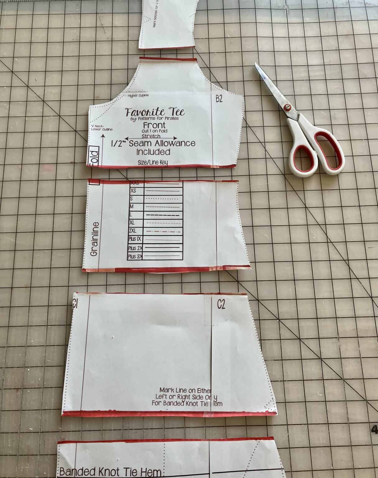 P4P University- Adjusting a Top Pattern for Height - Patterns for Pirates