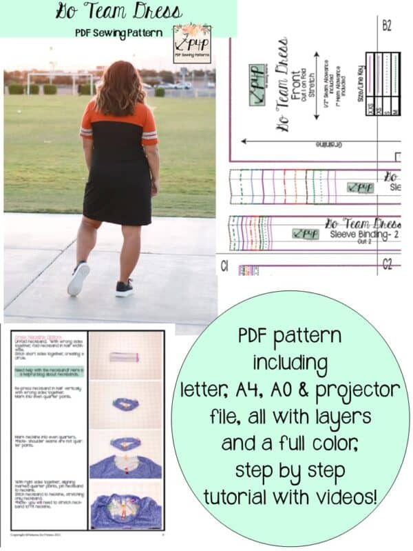 Go Team Dress - Patterns for Pirates