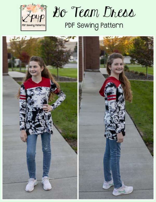 Go Team Dress- Youth - Patterns for Pirates