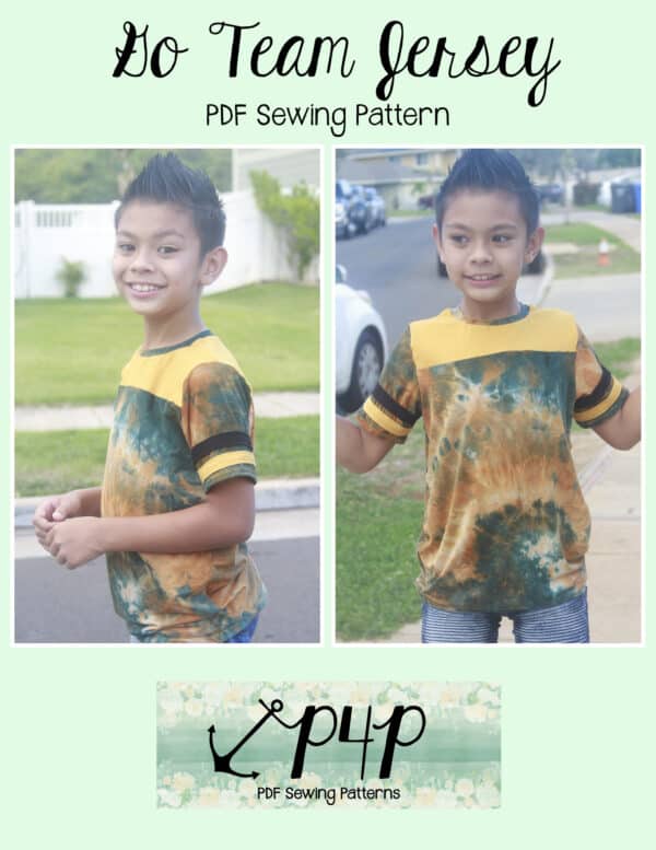 Go Team Jersey- Youth - Patterns for Pirates