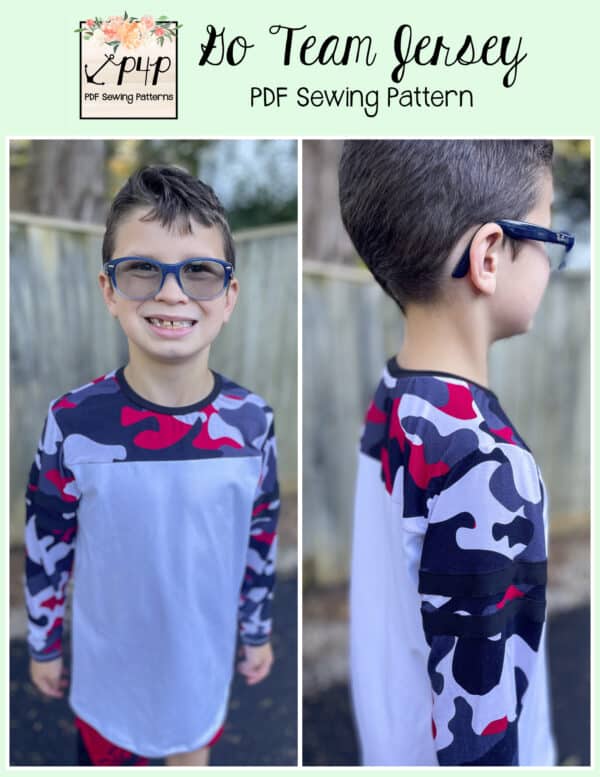 Go Team Jersey- Youth - Patterns for Pirates