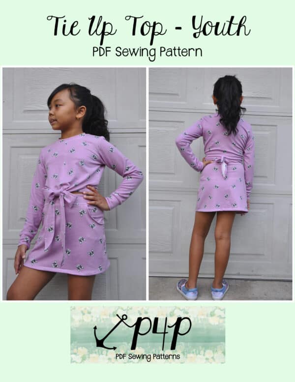 Tie Up Top- Youth - Patterns for Pirates