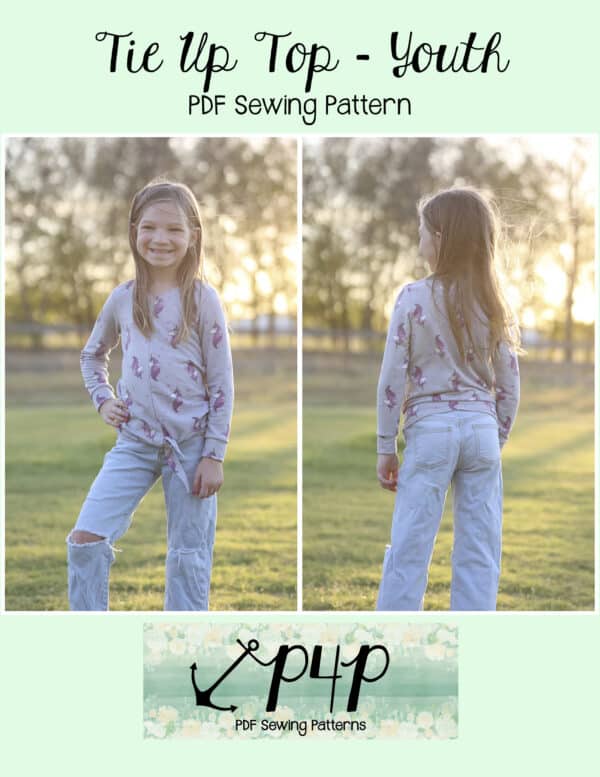 Tie Up Top- Youth - Patterns for Pirates