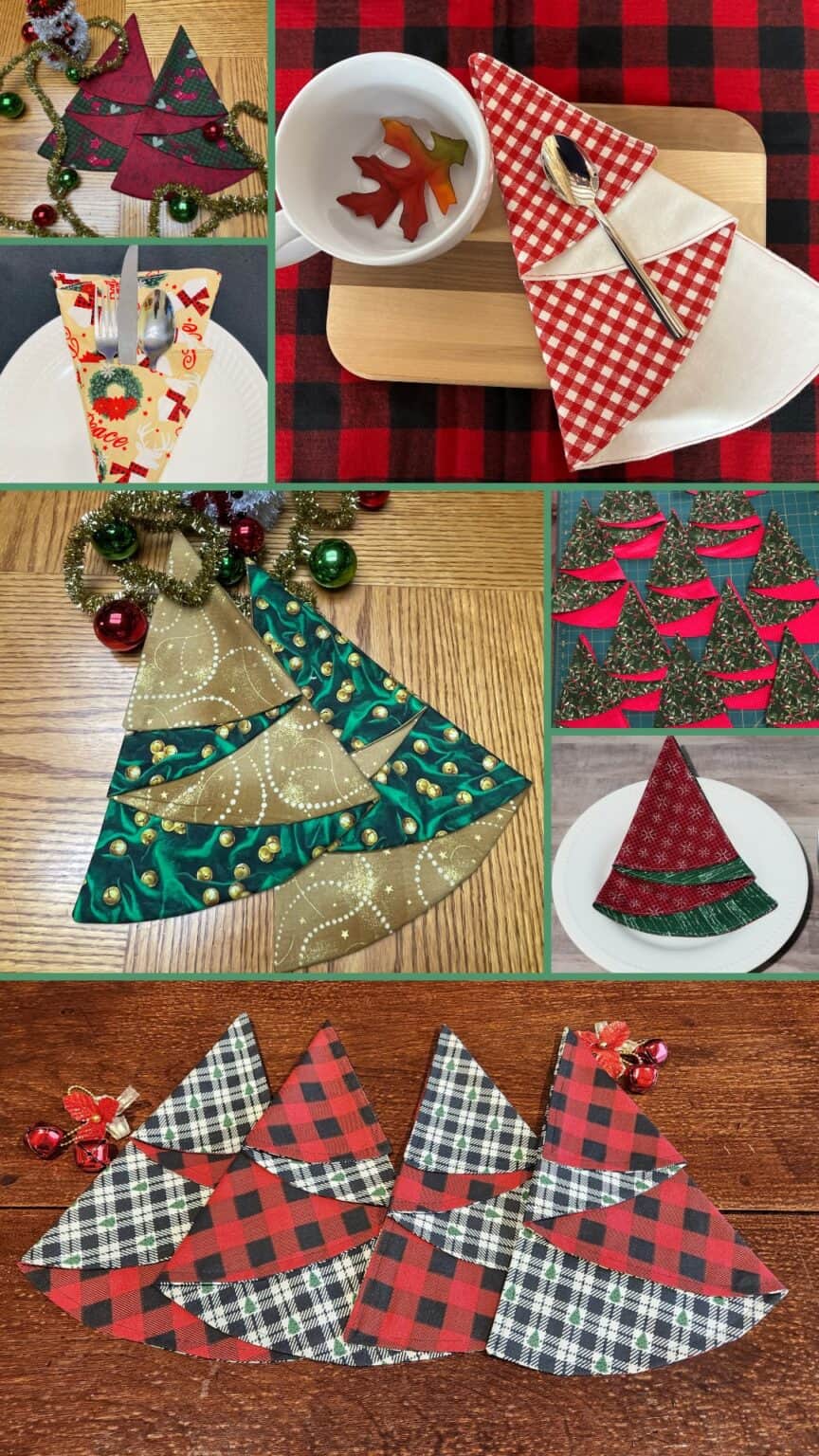 2022 Holiday Freebies :: Merry Napkins - Patterns for Pirates