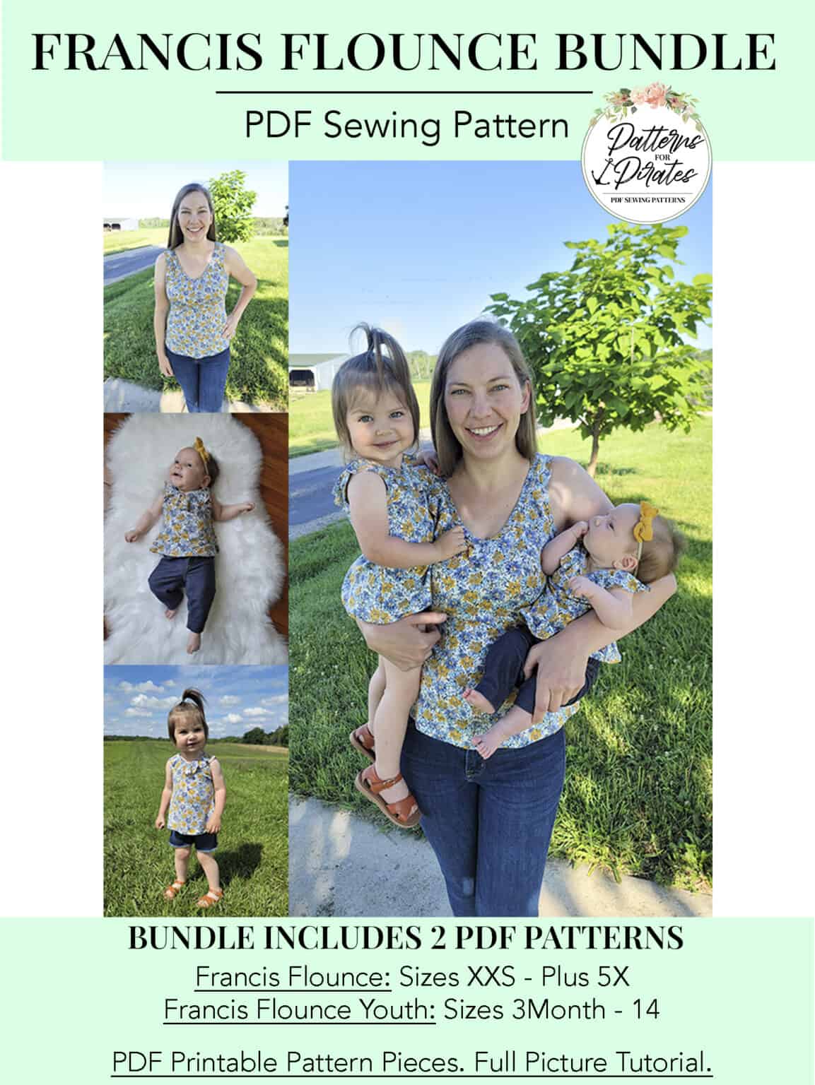 Patterns for Pirates - P4P stylish, modern, wearable patterns