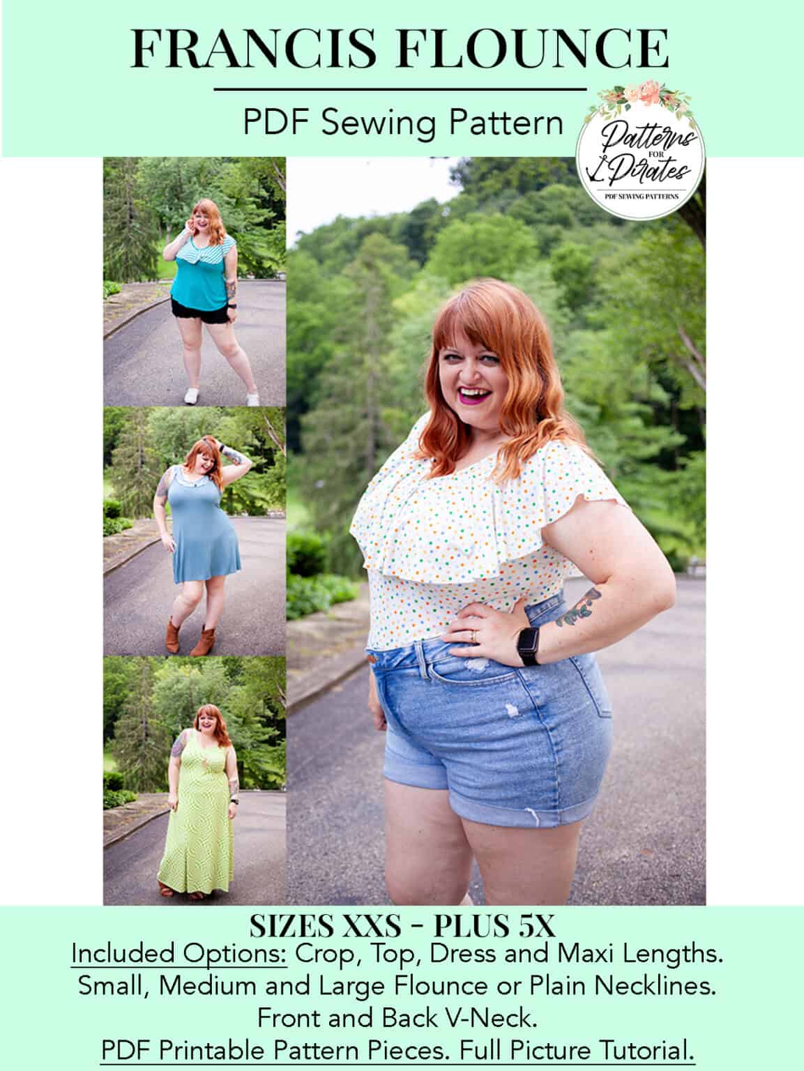 Patterns for Pirates - P4P stylish, modern, wearable patterns