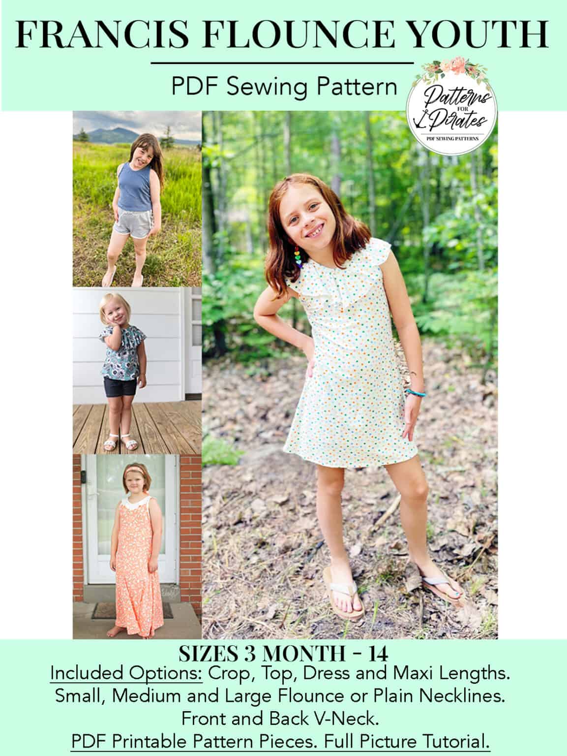 Patterns for Pirates - P4P stylish, modern, wearable patterns