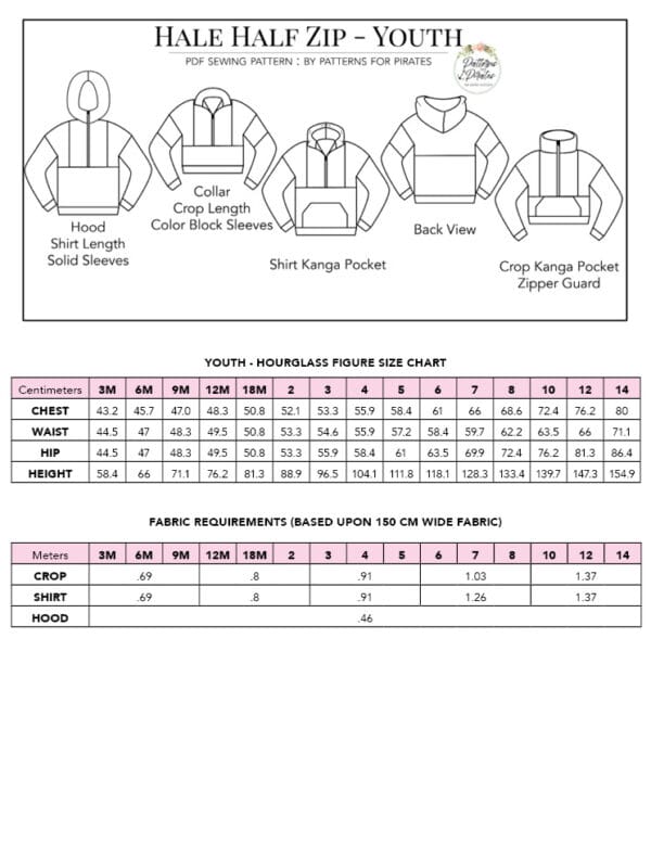 New Pattern Release :: Hale Half Zip - Patterns for Pirates