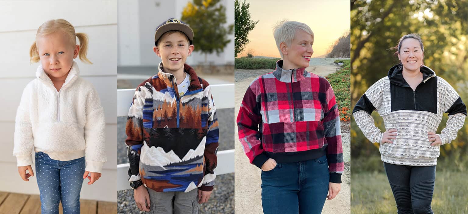 New Pattern Release :: Hale Half Zip - Patterns for Pirates