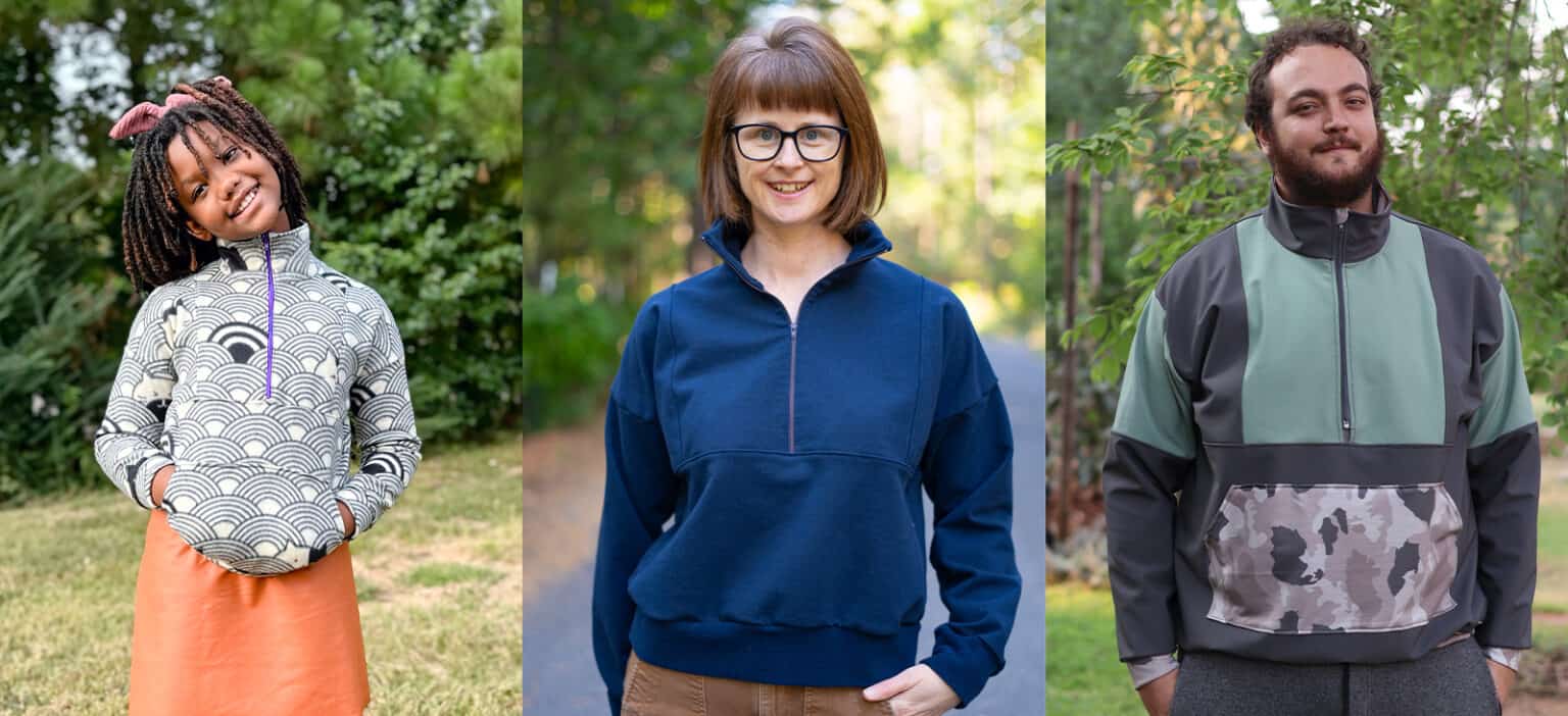 New Pattern Release :: Hale Half Zip - Patterns for Pirates