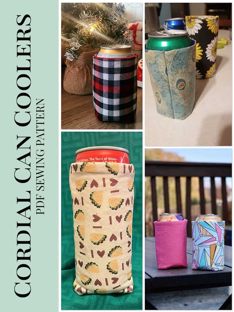 Free Cordial Can Coolers - Patterns for Pirates