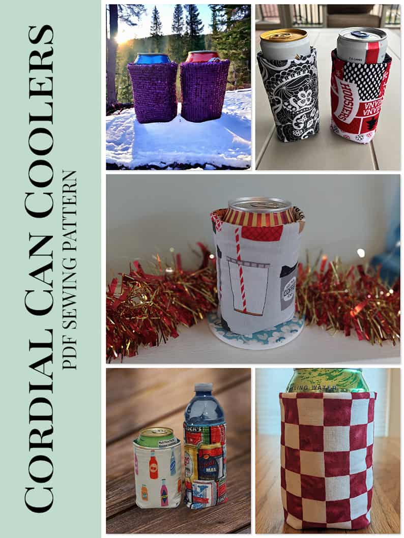 Free Cordial Can Coolers - Patterns for Pirates