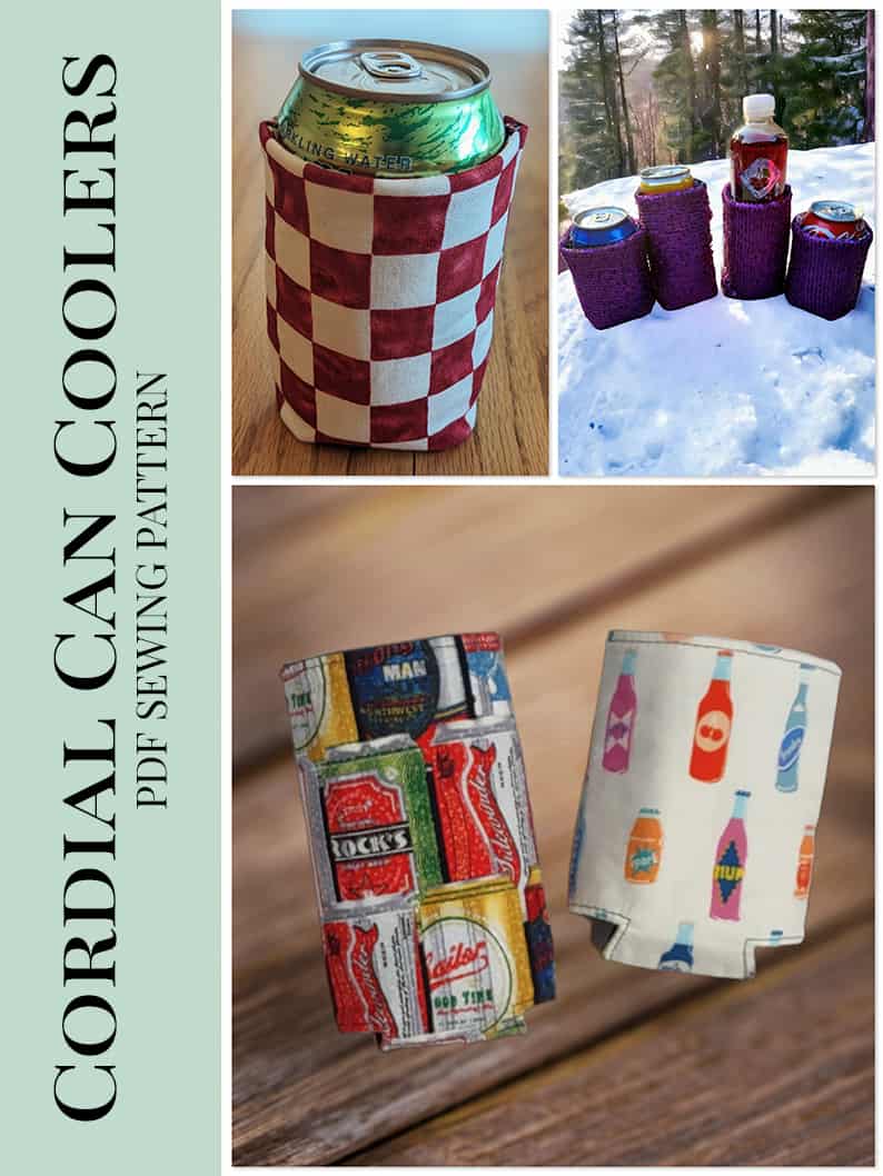 Free Cordial Can Coolers - Patterns for Pirates