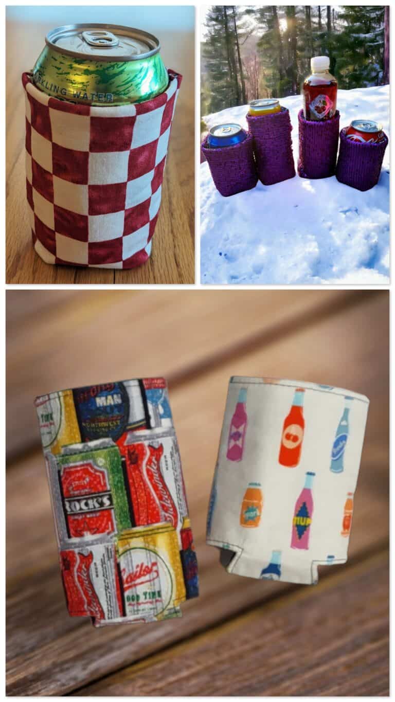 2023 Holiday Freebies :: Cordial Can Coolers - Patterns for Pirates