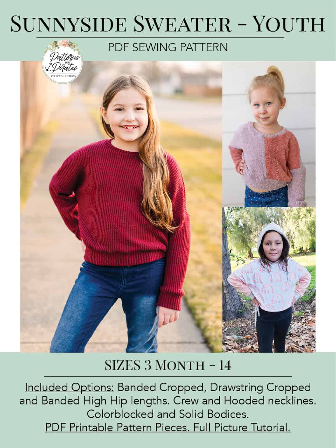 Patterns for Pirates - P4P stylish, modern, wearable patterns