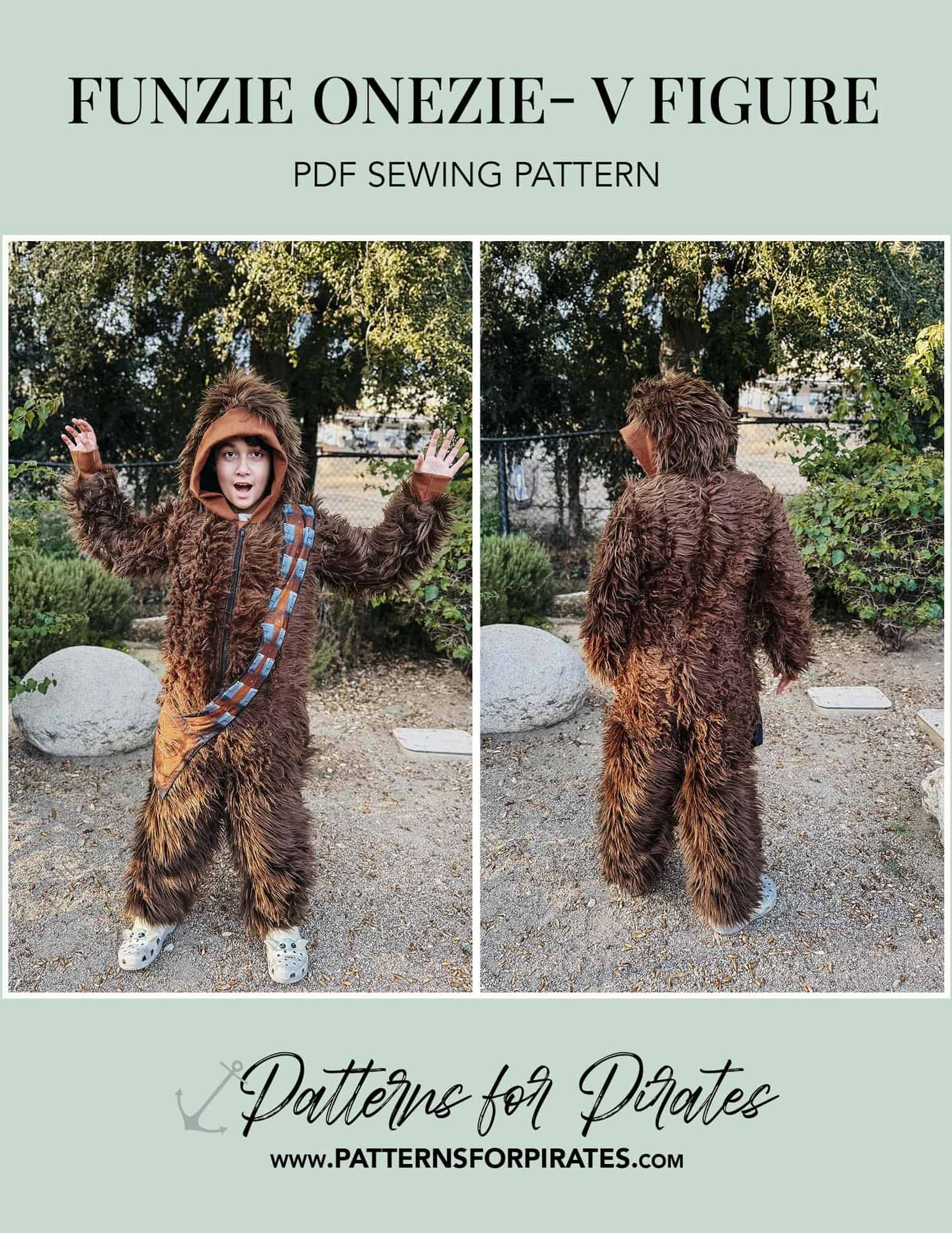 Funzie Onezie - V Figure - Patterns for Pirates