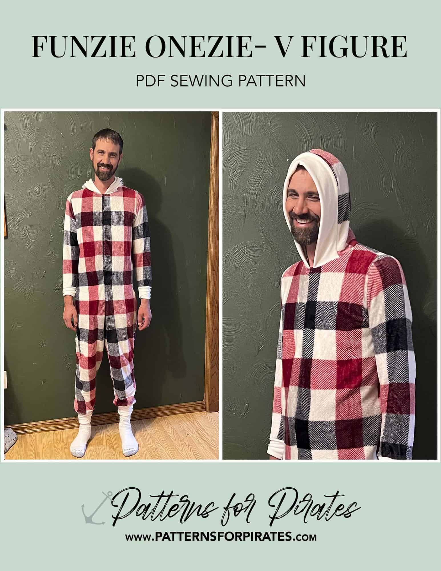 Funzie Onezie - V Figure - Patterns for Pirates