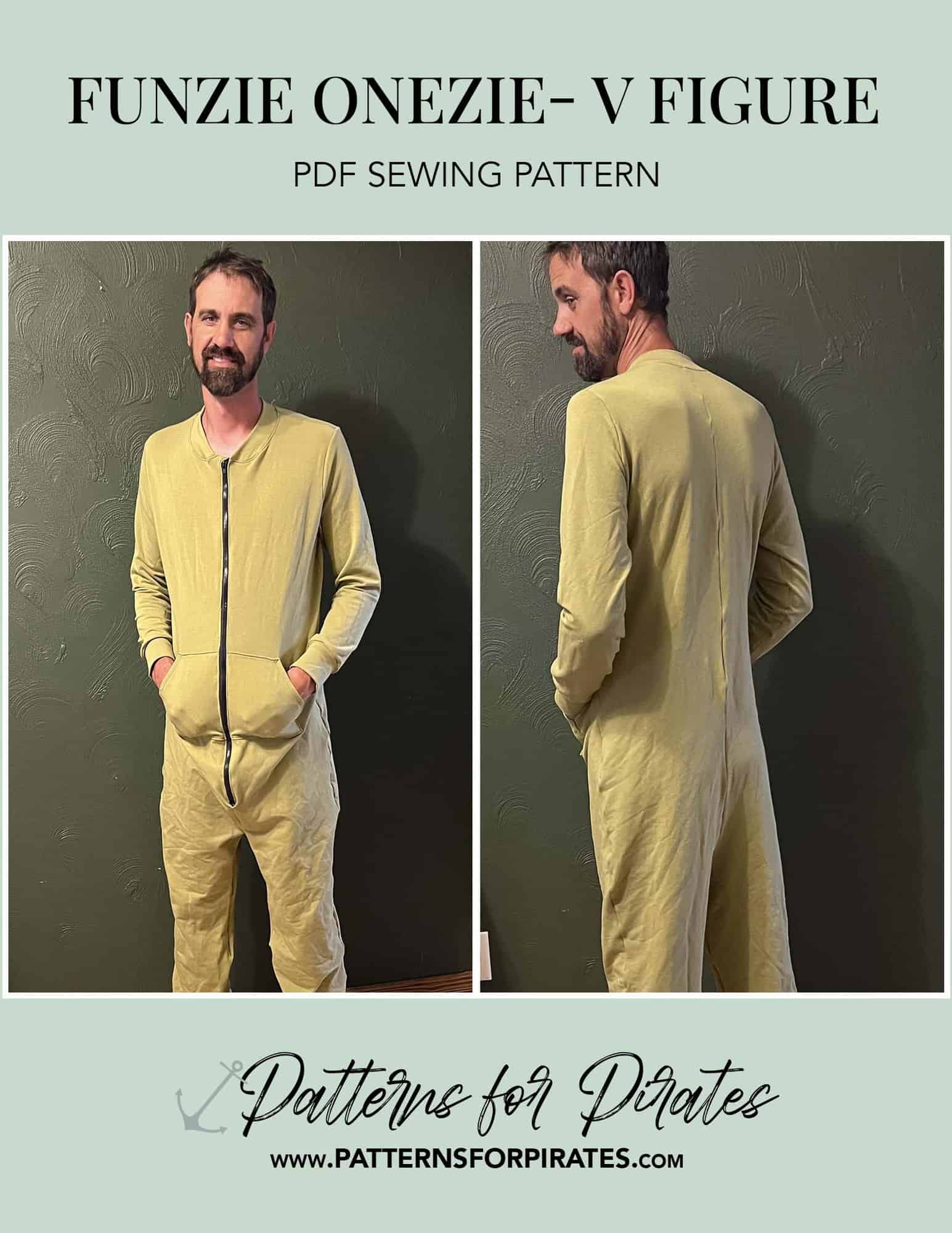 Funzie Onezie - V Figure - Patterns for Pirates